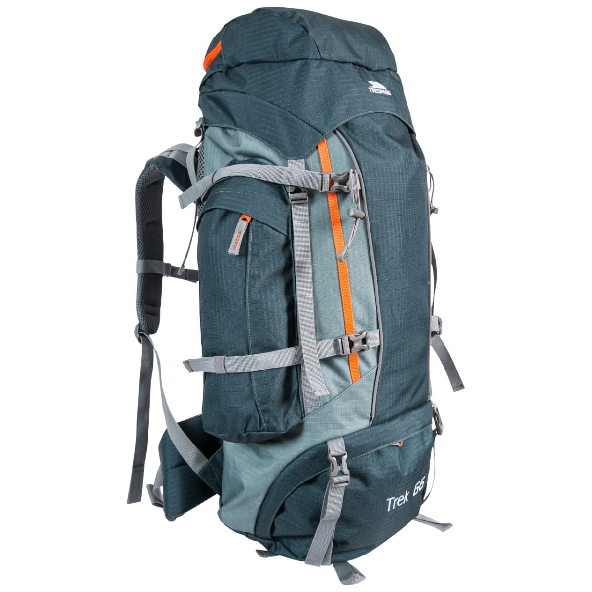 Click here for Trespass 66l Black Rucksack Trek prices