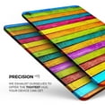 DesignSkinz Neon Wood Planks Full-Body Skin Decal Wrap Cover for iPad ...