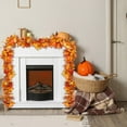 "Coolmade Artificial Maple Leaf Fall Garlands, Autumn Decor, 3 ...