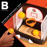 Black Series Motorized Basketball Hoop with Moving Target with Includes ...