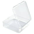 1pc Storage Box 8.5*8.5*2.8cm Transparent PP Plastic For Storing ...