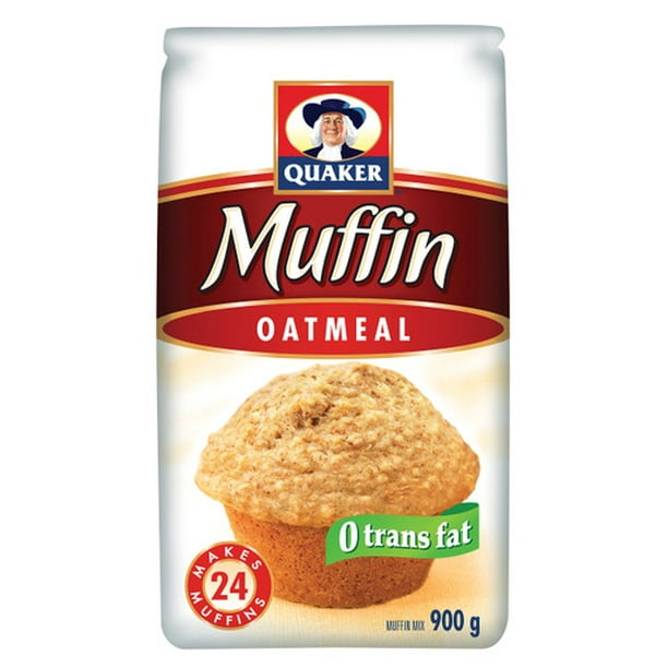 Quaker Muffin Mix Oatmeal 900g/31.7 oz., Makes 24 muffins - {Imported ...