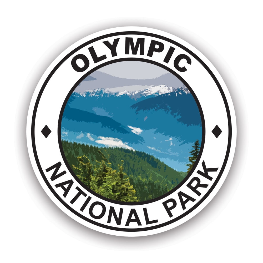 Olympic National Park Sticker Decal - Self Adhesive Vinyl ...