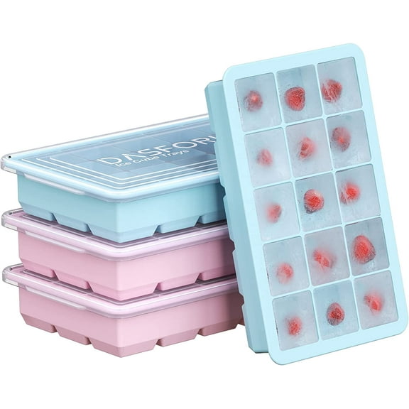 BPA-Free Multi-Layer Ice Tray - Food Grade PP Plastic, Dishwasher ...
