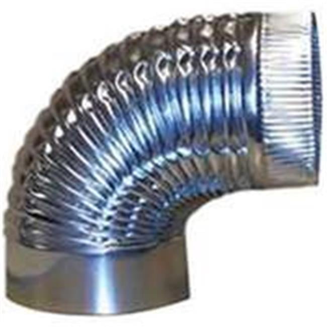 Imperial GV0323 Stove Pipe Elbow, 4 in, Galvanized - Walmart.com