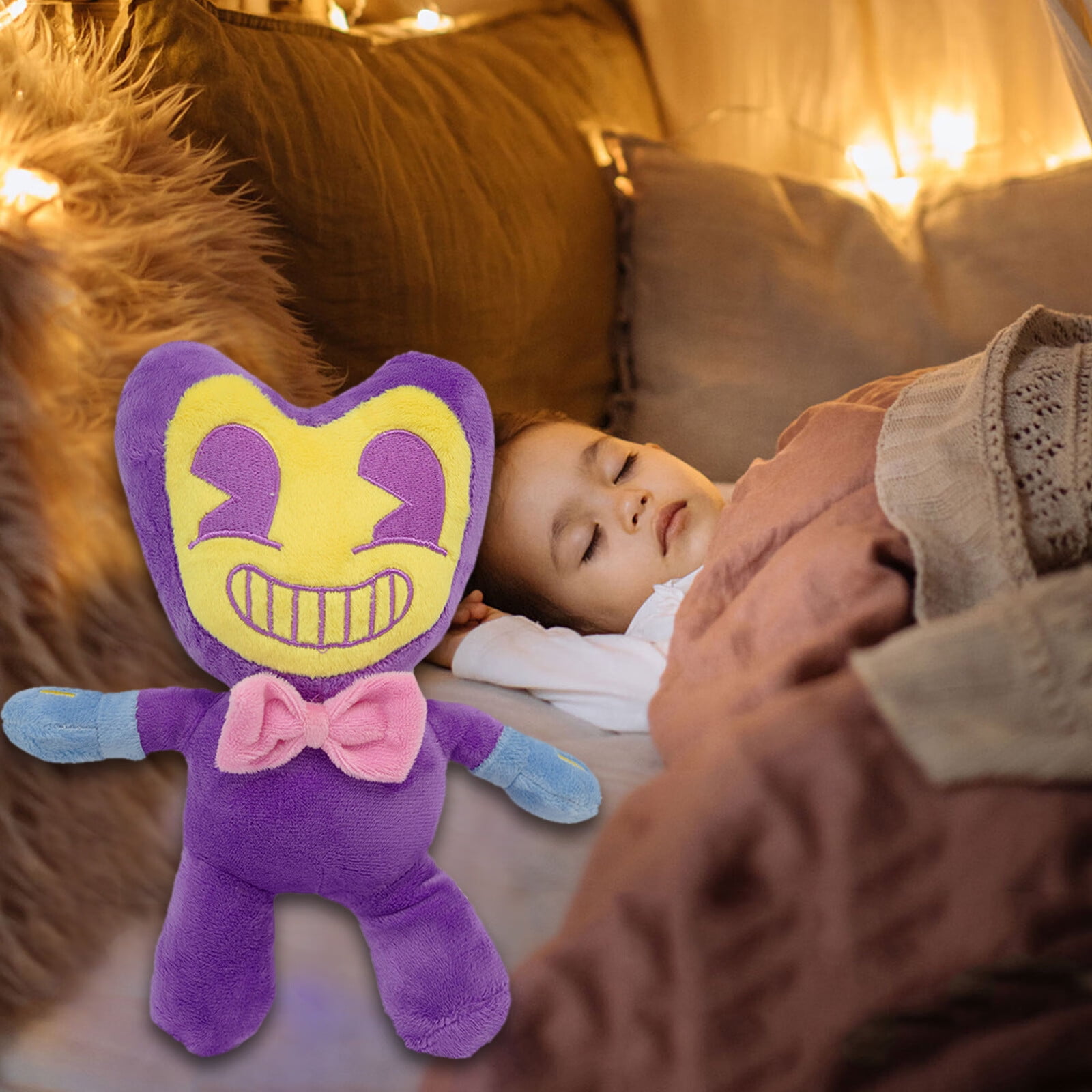 Shangqer Cute Bendy The Ink Machine Action Figure Plush Stuffed Doll ...