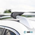 Cross Rail Roof Rack Fits Mitsubishi Legnum 1997-2005 Gray | Adjustable ...