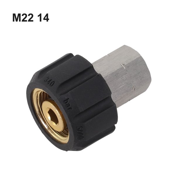 Pressure Cleaner Adapter M22 14/15mm Female To 3/8 Female Stainless Steel Fitting Pressure ...
