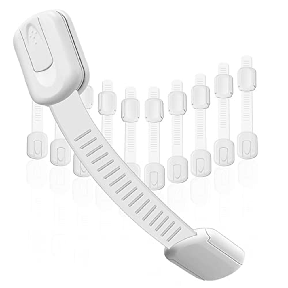Skycarper 16Pack Baby Proof Cabinet Latches Childproof Drawer Latches ...