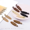 10 count Creaseless No Crease No Bend Flat Hair Clips For Styling Non ...