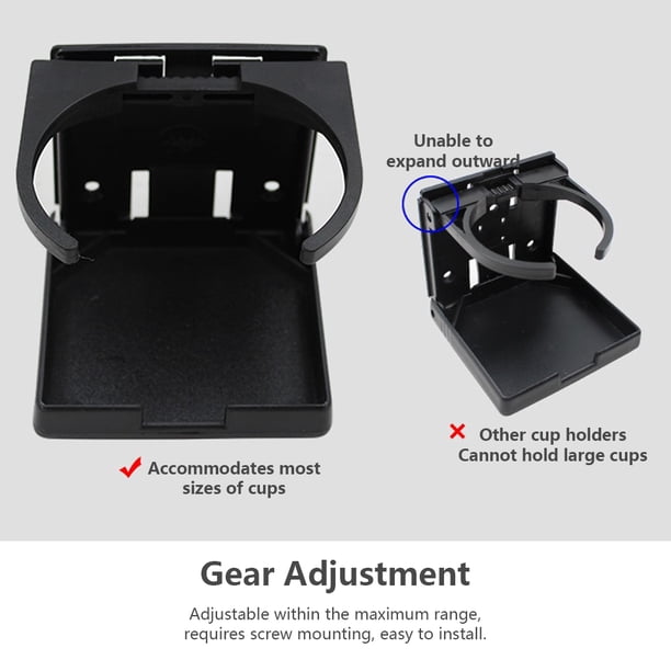 Drink Cup Holder Water Bottle Extendable Support Space-Saving Storage ...