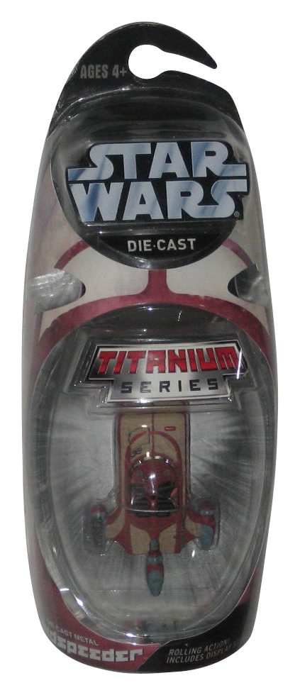 Star Wars Titanium Series (2005) Landspeeder Die-Cast Metal Toy w ...