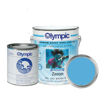 Olympic Pool Paint - Zeron - Bikini Blue - 1 Gallon - two-part epoxy ...