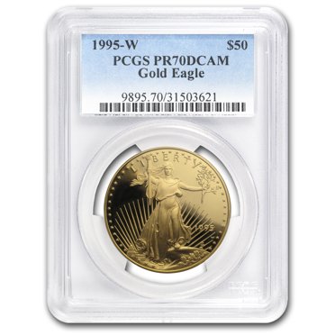 1 oz Proof American Gold Eagle (Random Year, w/Box & COA) - Walmart.com