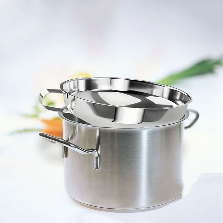 Stainless Steel Funnel, Wide Mouth Kitchen Funnel with Handle, Large ...