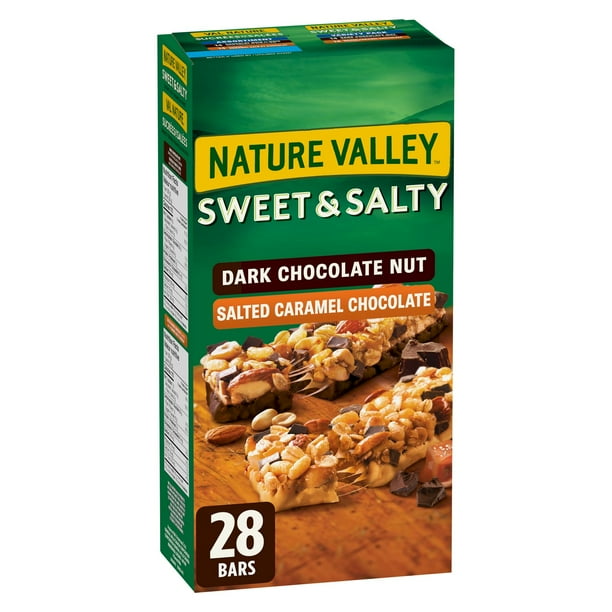 Nature Valley Granola Bars, Sweet and Salty Nut, Variety Pack, Value ...