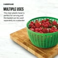 Farberware Professional Small Salad Spinner with Hand Pump Mechanism ...