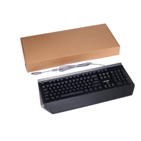 Bean LESHP USB Wired Game Gaming Office Mechanical Keyboard with LED ...