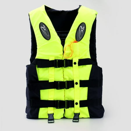 Adult Professional Life Jacket Swimming Boating Ski Drifting Vest Life ...