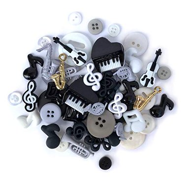 Buttons Galore Value Pack of Buttons for Crafts and Sewing- Retro- 50 ...