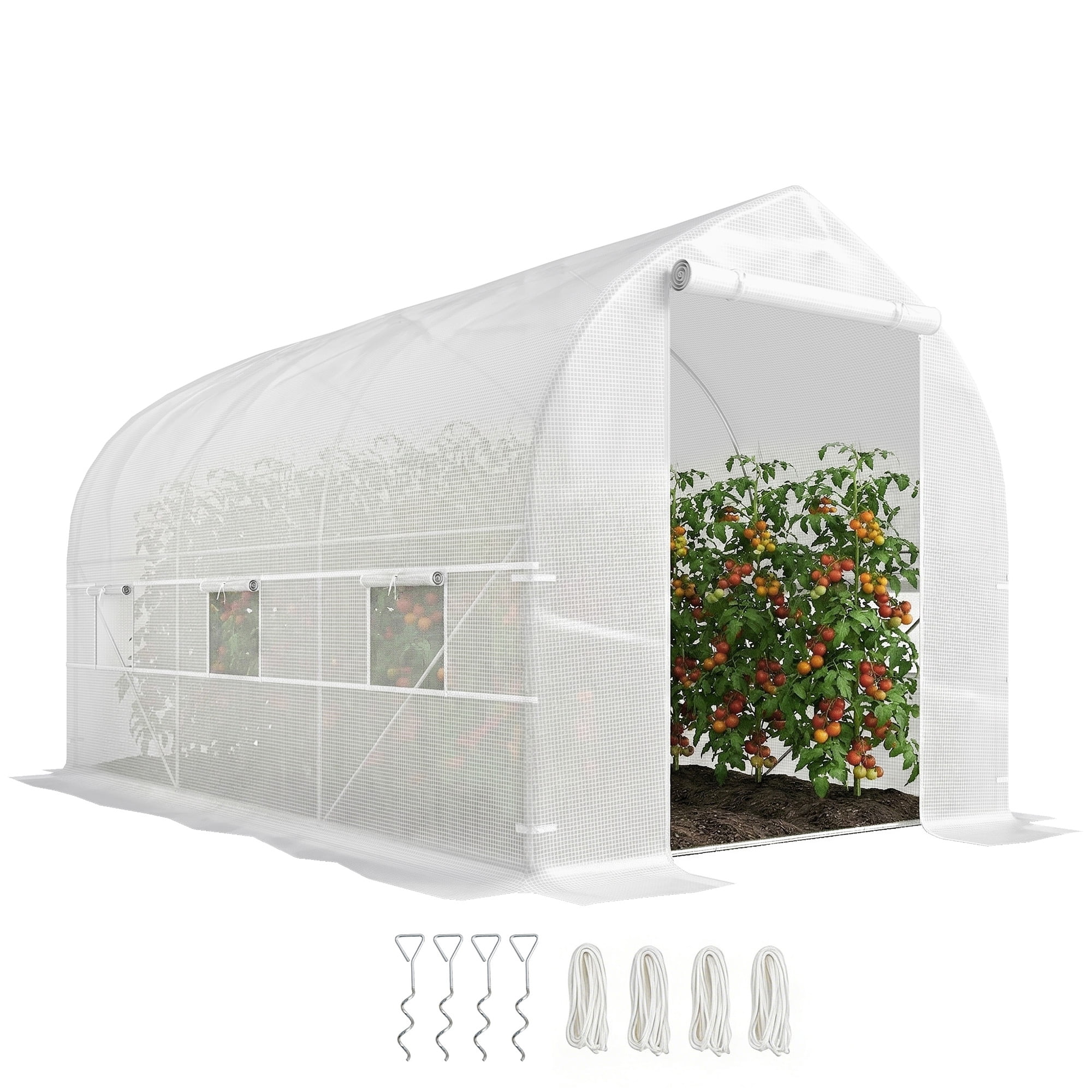 Click here for Outsunny 11.5 X 6.6 X 6.6 Portable Walk-In Tunnel... prices