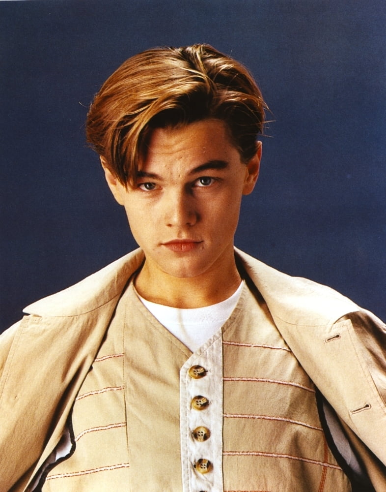 Leonardo Dicaprio Walking wearing Brown Coat Photo Print (8 x 10 ...