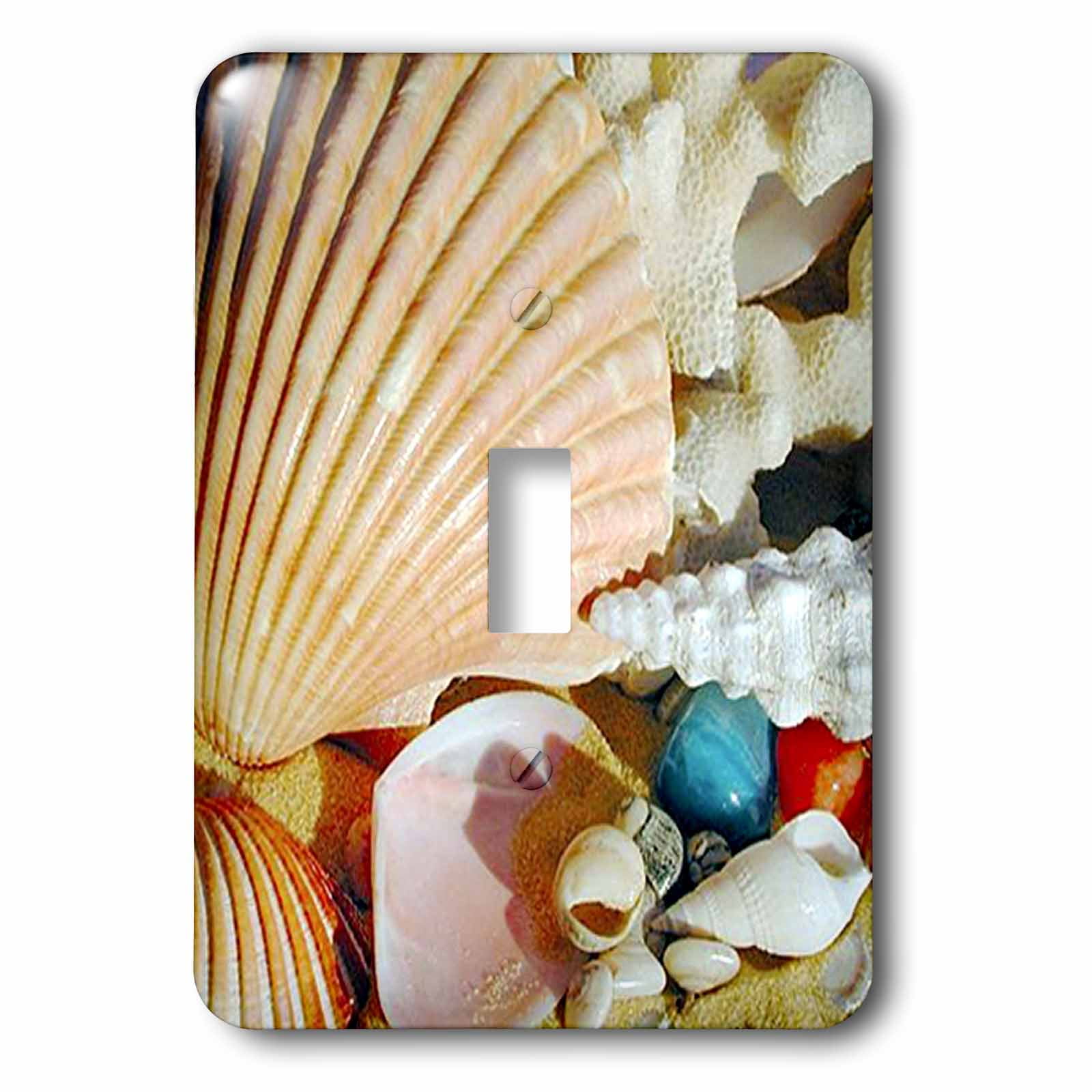 Sea Shells single toggle switch lsp-935-1 - Walmart.com