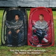 Under the Weather InstaPod Stay Warm & Dry Weather Pod, Black, XL ...
