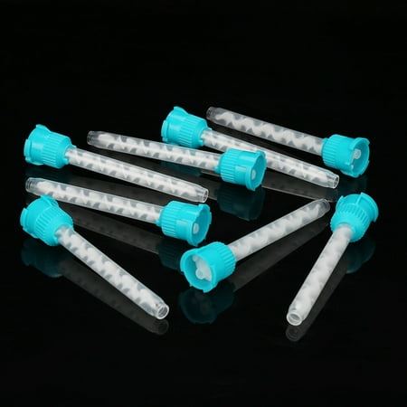 50PCS Disposable Dental Intraoral Mixing Tips Silicone Rubber Intraoral ...