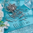 1 Set 270Pcs 9 Styles 304 Stainless Steel Tube Beads Stainless Steel ...