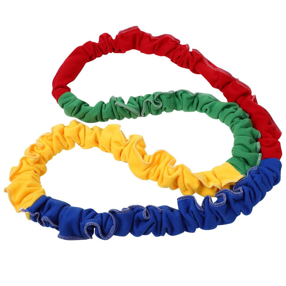 TOPINCN Outdoor Sport Toy Elasticity Rope Ruberr Strap Circle Running ...