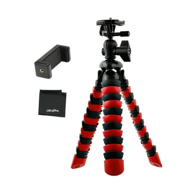 Acuvar 12" Inch Flexible Camera Tripod with Wrapable Disc Legs & Quick ...