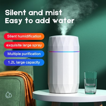 justharion Air Humidifier Essential Oil Diffuser In-car Type-C Mist ...