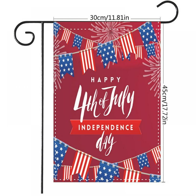 Happy 4th Of July Fireworks Banner