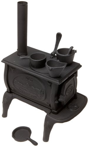 Old Mountain 10142 Black Mini Box Stove Set, with Accessories, 10 1/2 ...