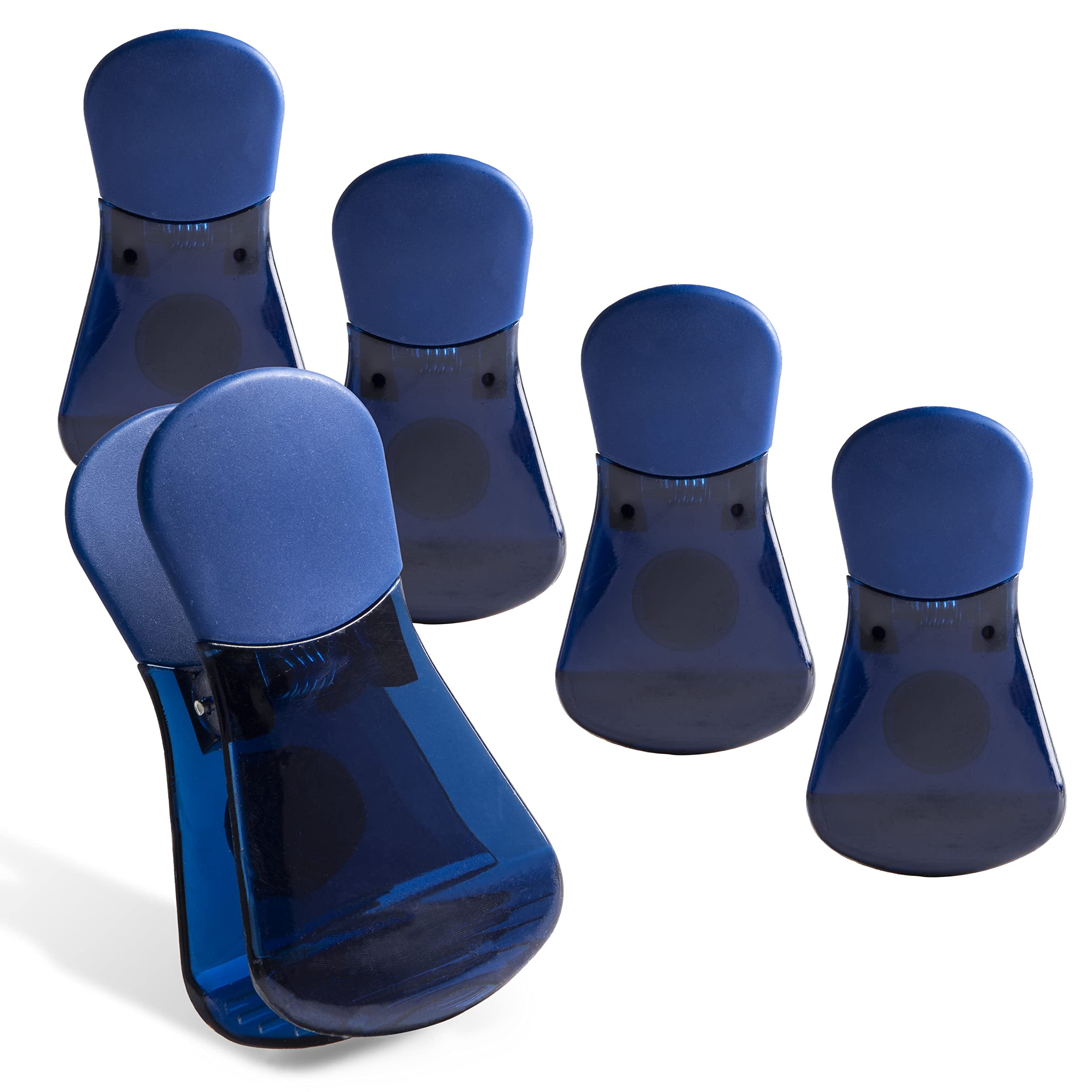 Cook with Color Chip Bag Clips with Magnets, Kitchen Accessories, 5 ...