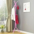 68.9x17.7in Steel Coat Rack, Freestanding, Assembled, Living Room ...