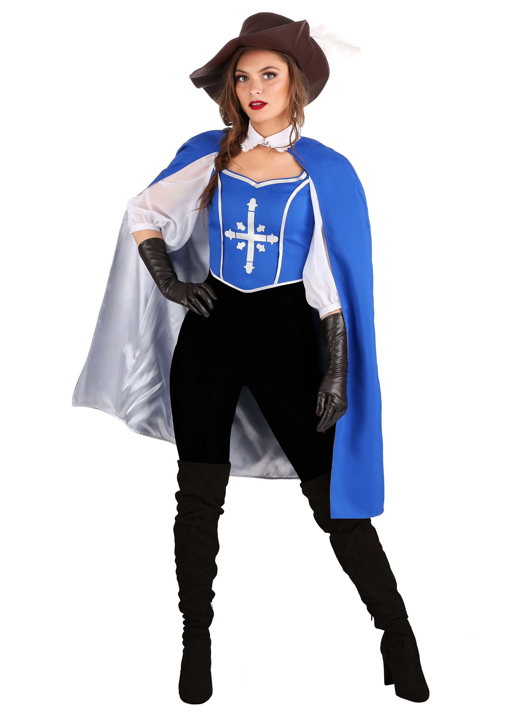 Women's Sexy Musketeer Costume - Walmart.com