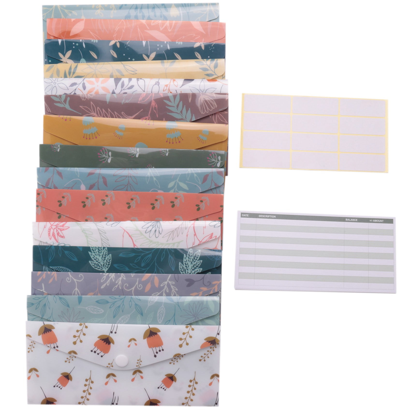 31 Pieces Cash Envelopes System for Budgeting Envelopes Waterproof ...