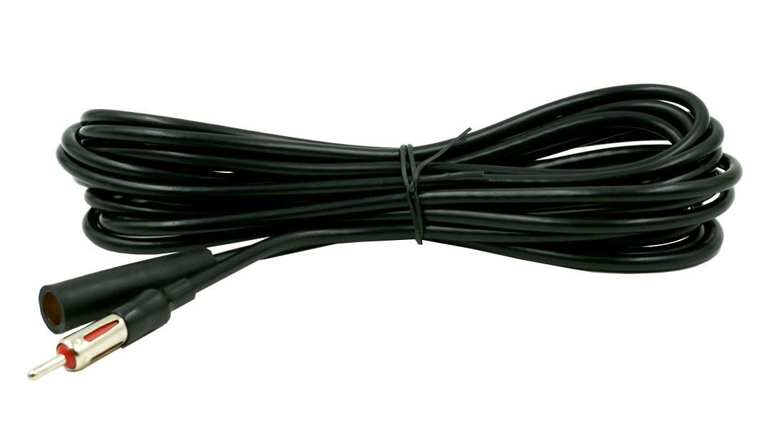 DNF 20 Feet Antenna Extension Cable Car Radio Male Female Plug FM/AM ...