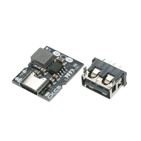 Amdohai 5V 2A Lithium Battery Charging Board Type-C Input with Female ...