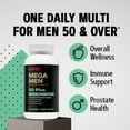 (2 pack) GNC Mega Men 50 Plus Multivitamin | Antioxidants | Heart ...
