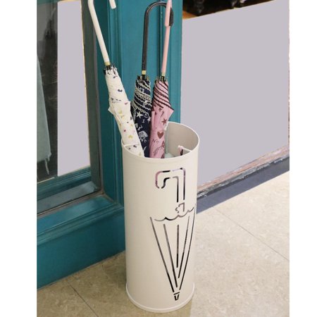 Stylish Umbrella Holder Metal Rustproof Sturdy Umbrella Storage Box for ...