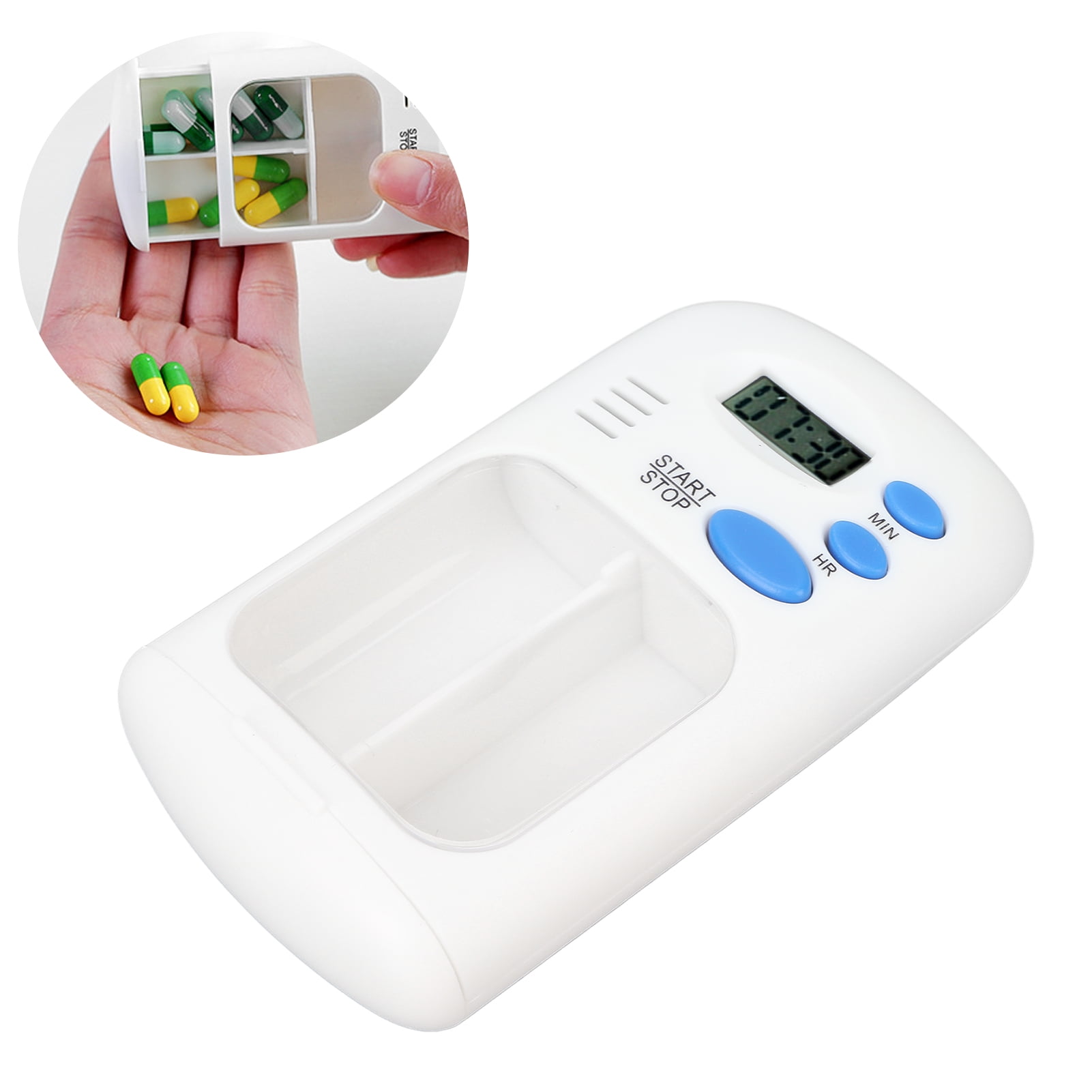 Click here for Domqga Smart Pill Dispenser Portable Automatic 2 G... prices