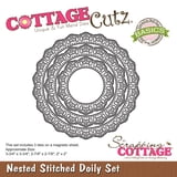 CottageCutz Nested Dies 3/Pkg-Stitched Doily - Walmart.com