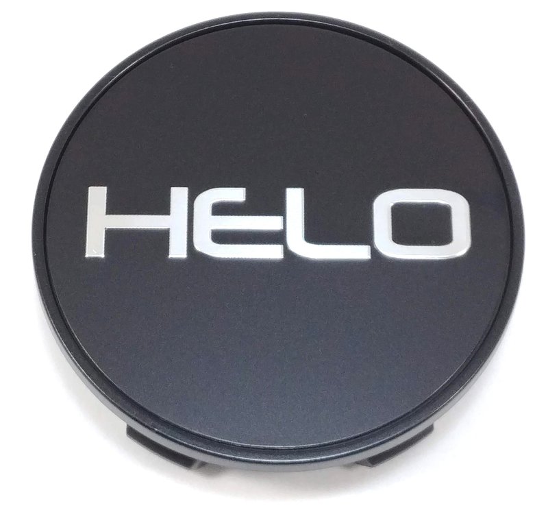 Helo Satin Black Wheel Center Hub Cap 2.68" Snap-In for HE899 - Walmart.com