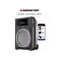 Monster X6 All-in-One PA Bluetooth Speaker, 600W, RGB Lights, Mic Input ...
