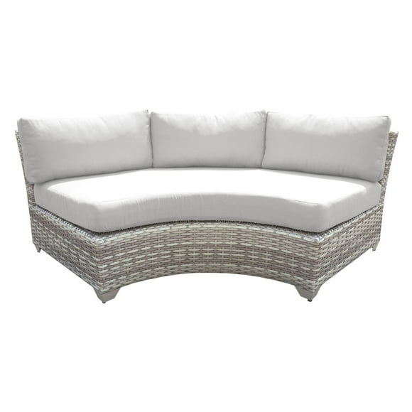 Curved Outdoor Sofa