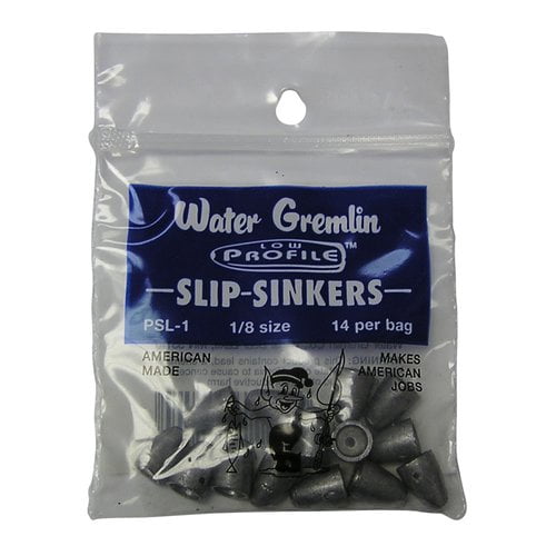 Water Gremlin Low Profile Slip-Sinkers - Walmart.com