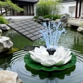 Giaone Outdoor Sun Operated Water Display For Small Ponds With 100CM ...